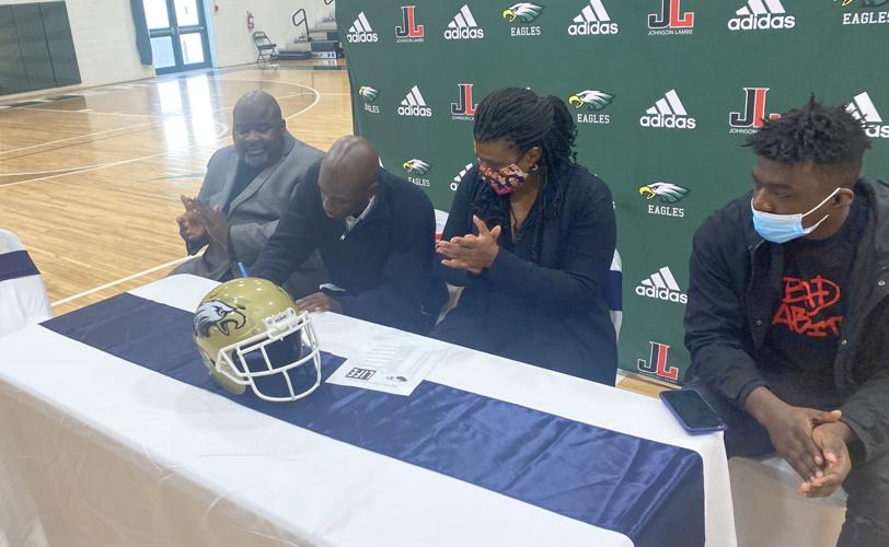 Six Eagles sign to play collegiate football | Local | dailyadvance.com