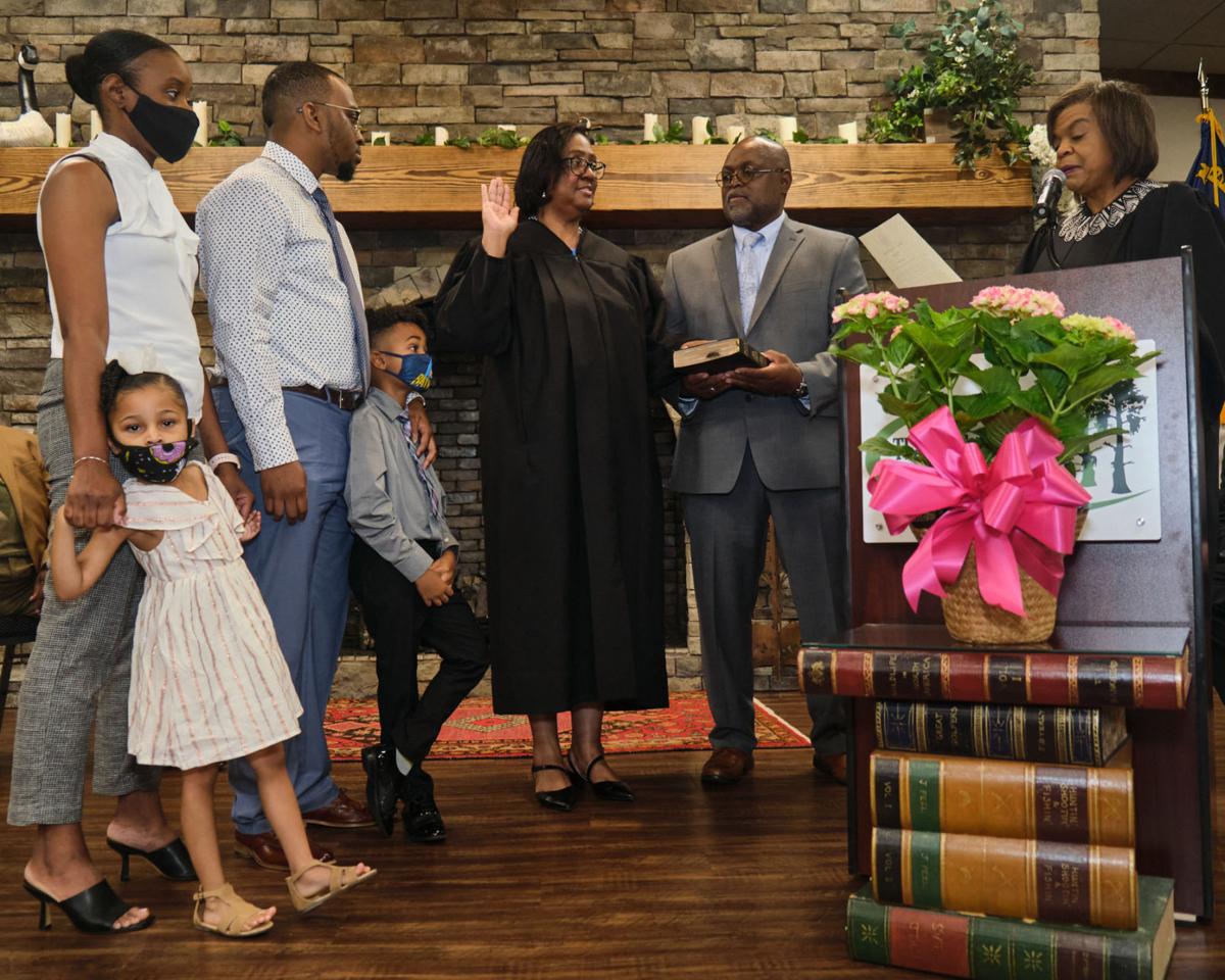 Reid sworn in as Superior Court judge | Local News | dailyadvance.com