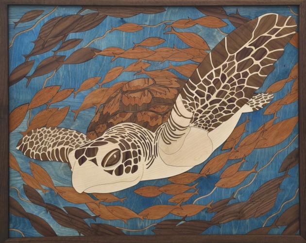 Albemarle Neighbor: Artist Bennett uses laser, scroll saw to complete ...