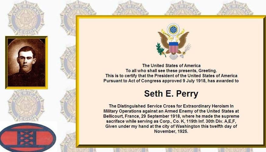 Perry's bravery recounted a century later | Local News | dailyadvance.com