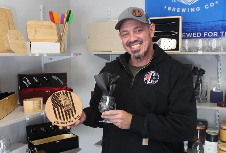 Bates opens Edenton shop for his one-of-a-kind swag | News ...