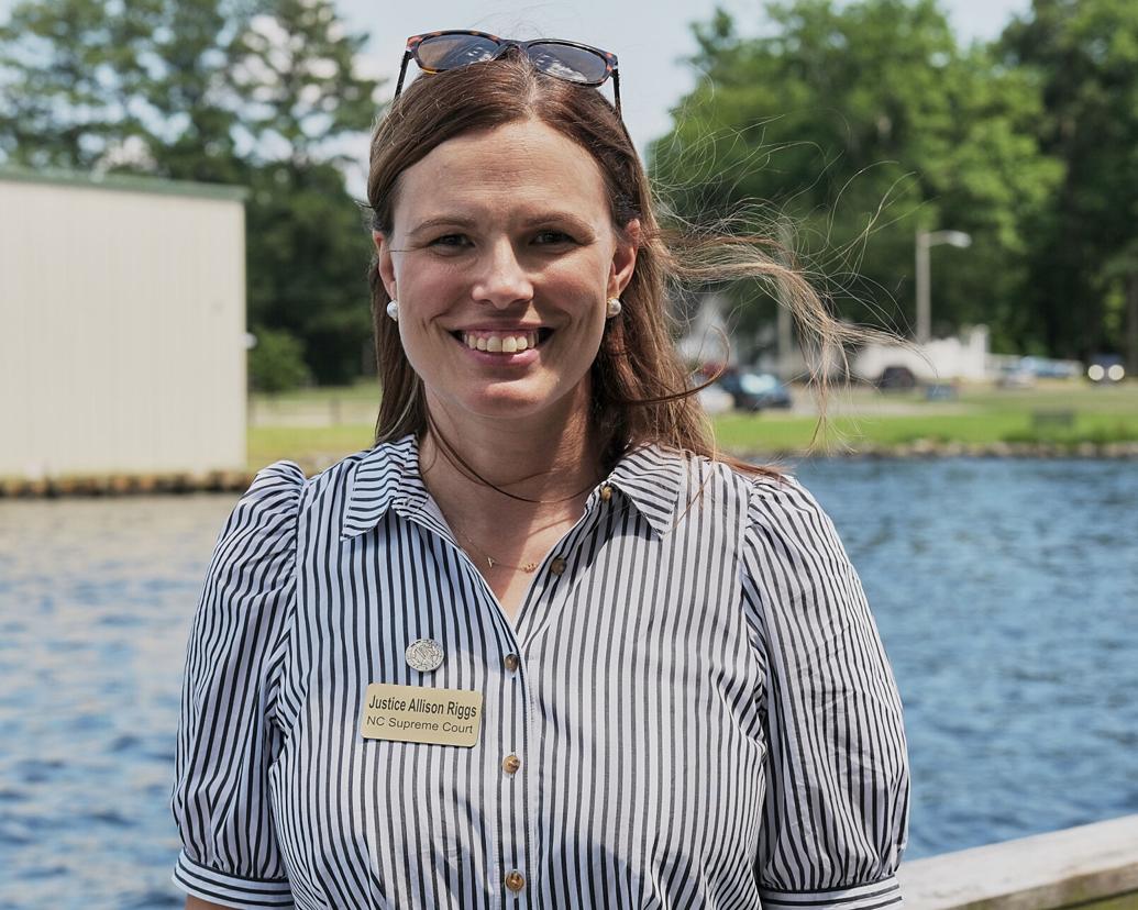 NC Supreme Court Justice Riggs meets with voters in EC | Local News ...