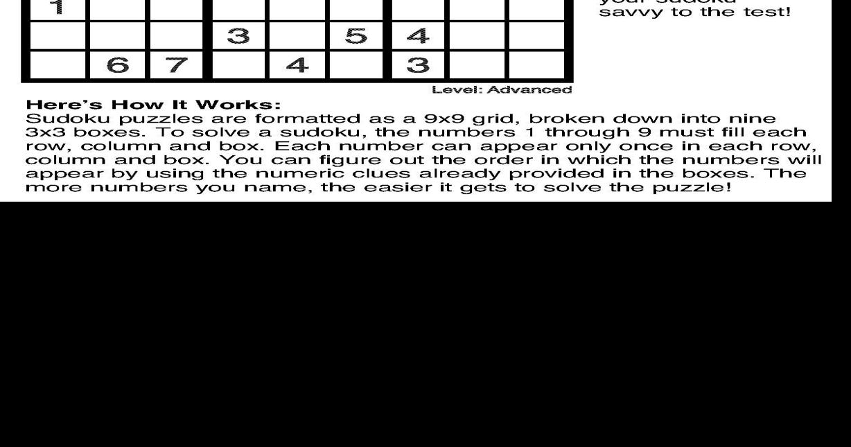 Puzzles | | dailyadvance.com