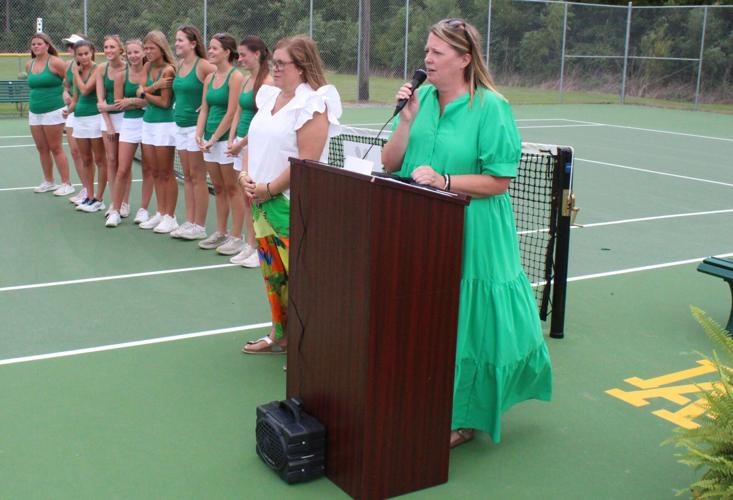 Lawrence Academy dedicates new tennis courts | Sports | dailyadvance.com