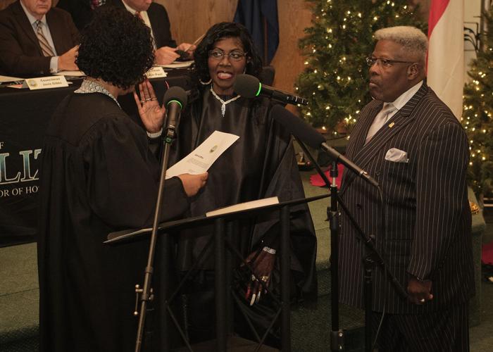 Morris sworn in to council, Spence elected mayor tem | Local News ...