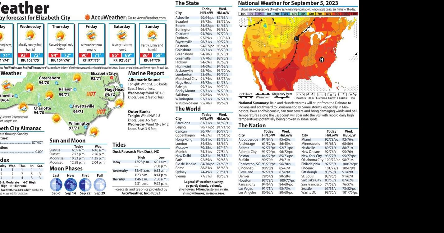 090523_eda_weathermap | Local News | dailyadvance.com