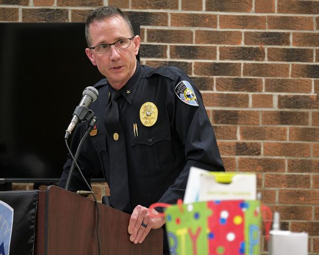 Police, city bid farewell to Webster, welcome new interim chief Avens ...