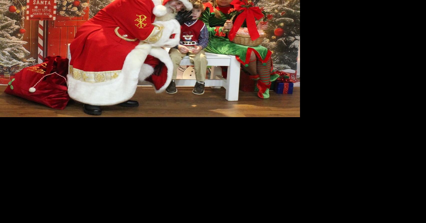Santa has breakfast with area children at American Legion Hall ...