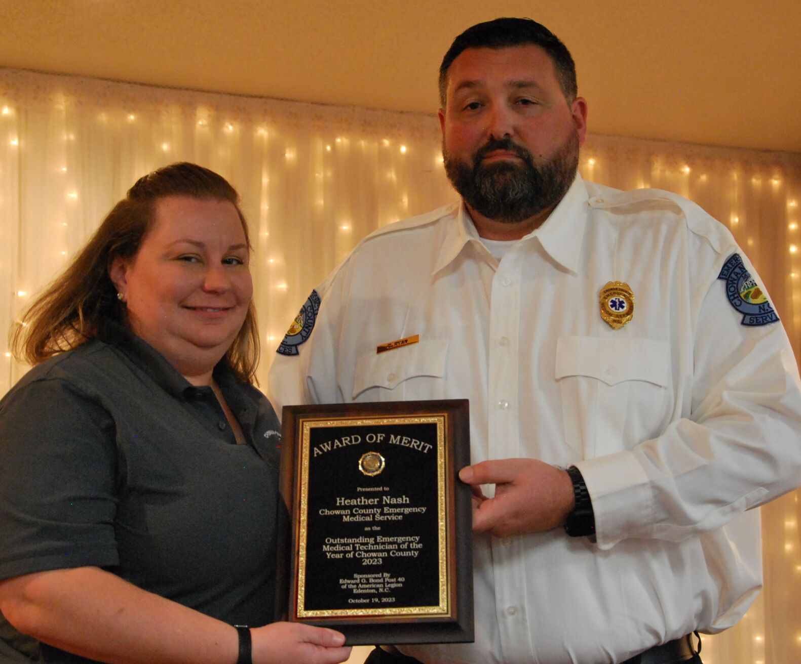 Celebrating Chowan's finest: County's top first responders honored at ...