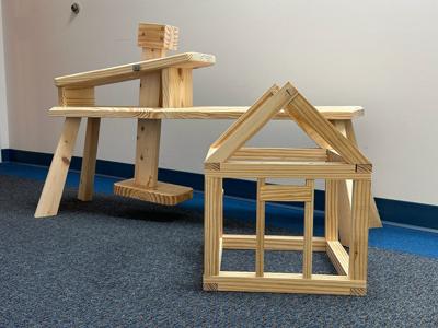 Museum of the Albemarle: Museum's 3-D puzzle teaches how peg houses ...