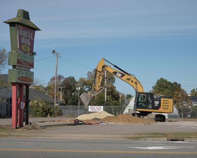 Former Royal Wok building torn down; plans for site undetermined ...