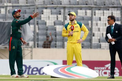 Bangladesh wins toss and bats first in search of ODI series sweep ...