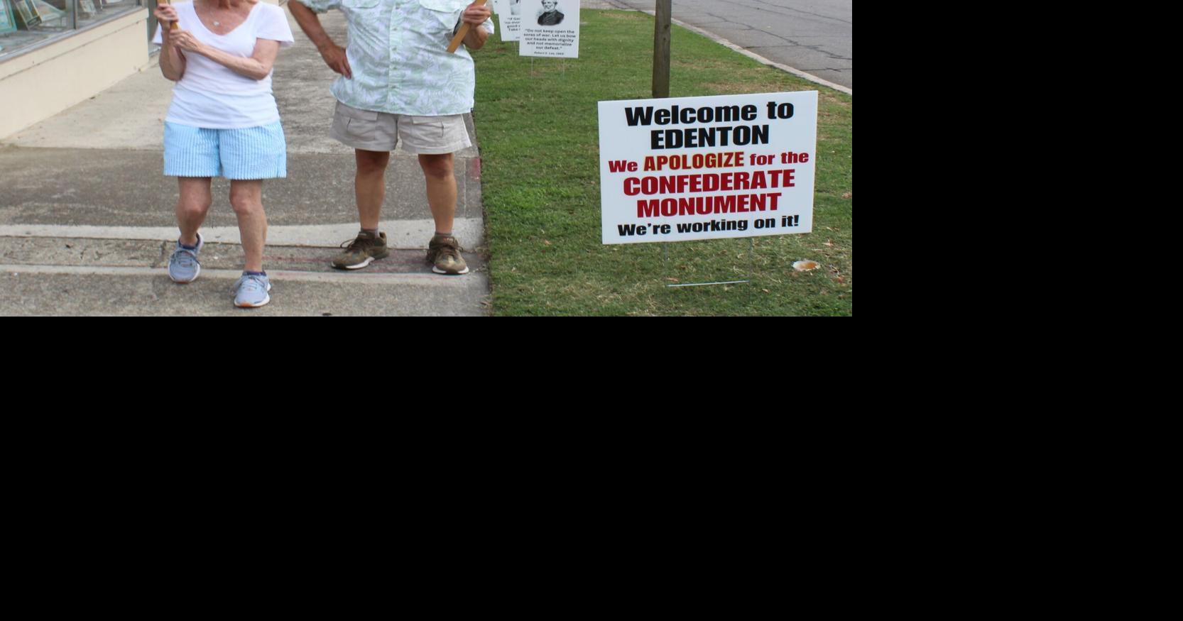 Monument Group may expand protests across Edenton | Local News ...