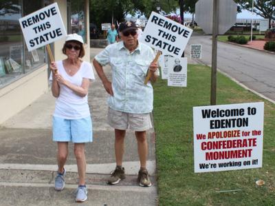 Monument Group may expand protests across Edenton | Local News ...
