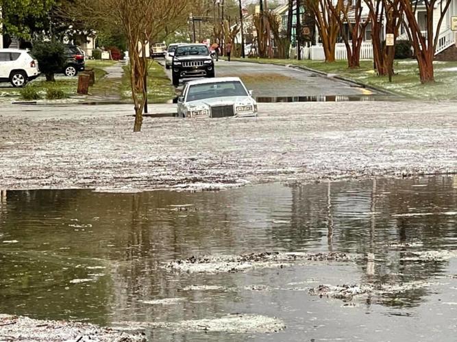Rain, hail cause flash flooding in Edenton | News | dailyadvance.com
