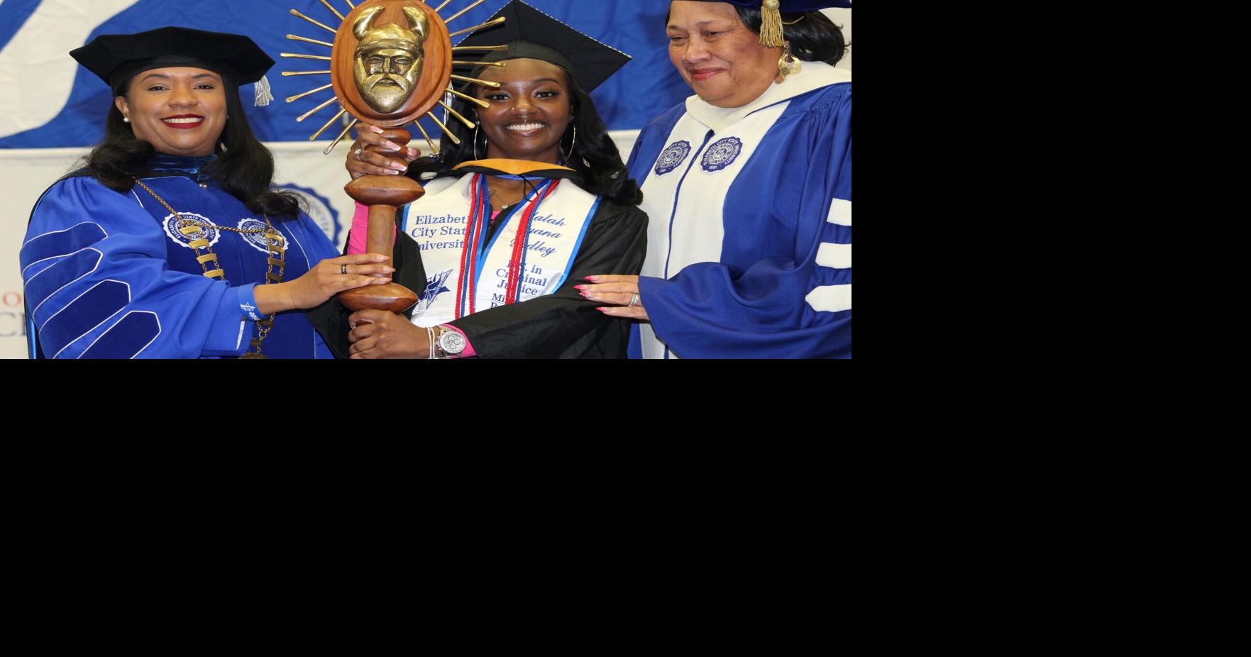 ECSU graduation: 1st Black woman NFL coach addresses grads | Local News ...