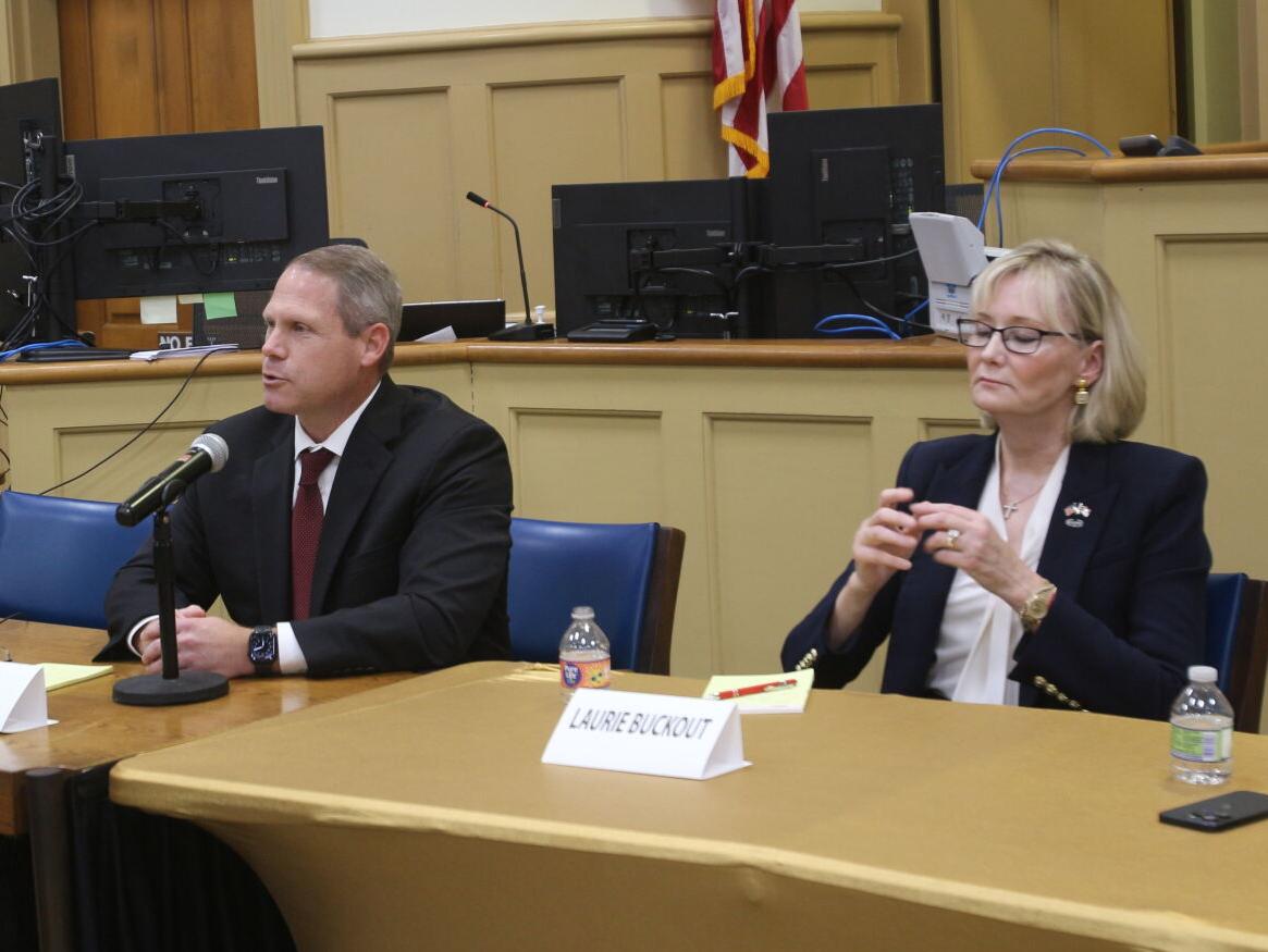 1st District candidates Buck, Buckhout, Russell address voters | Local ...