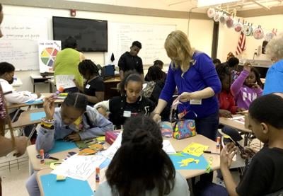 At Colerain Elementary art begins with a 'Dot' | Features ...