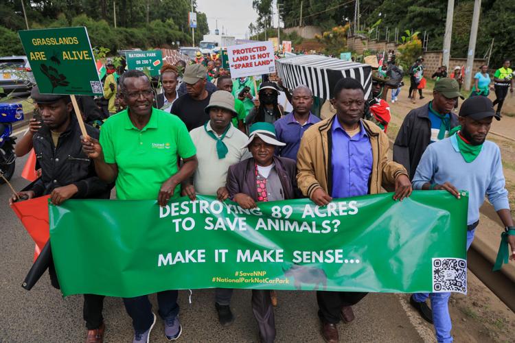 Kenya's former chief justice David Maraga arrested during park ...