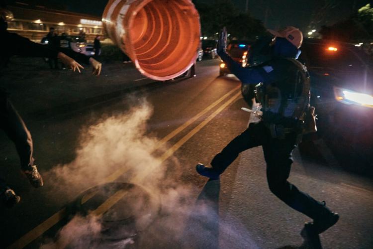 6 protesters arrested after clash with ICE officers outside a New ...