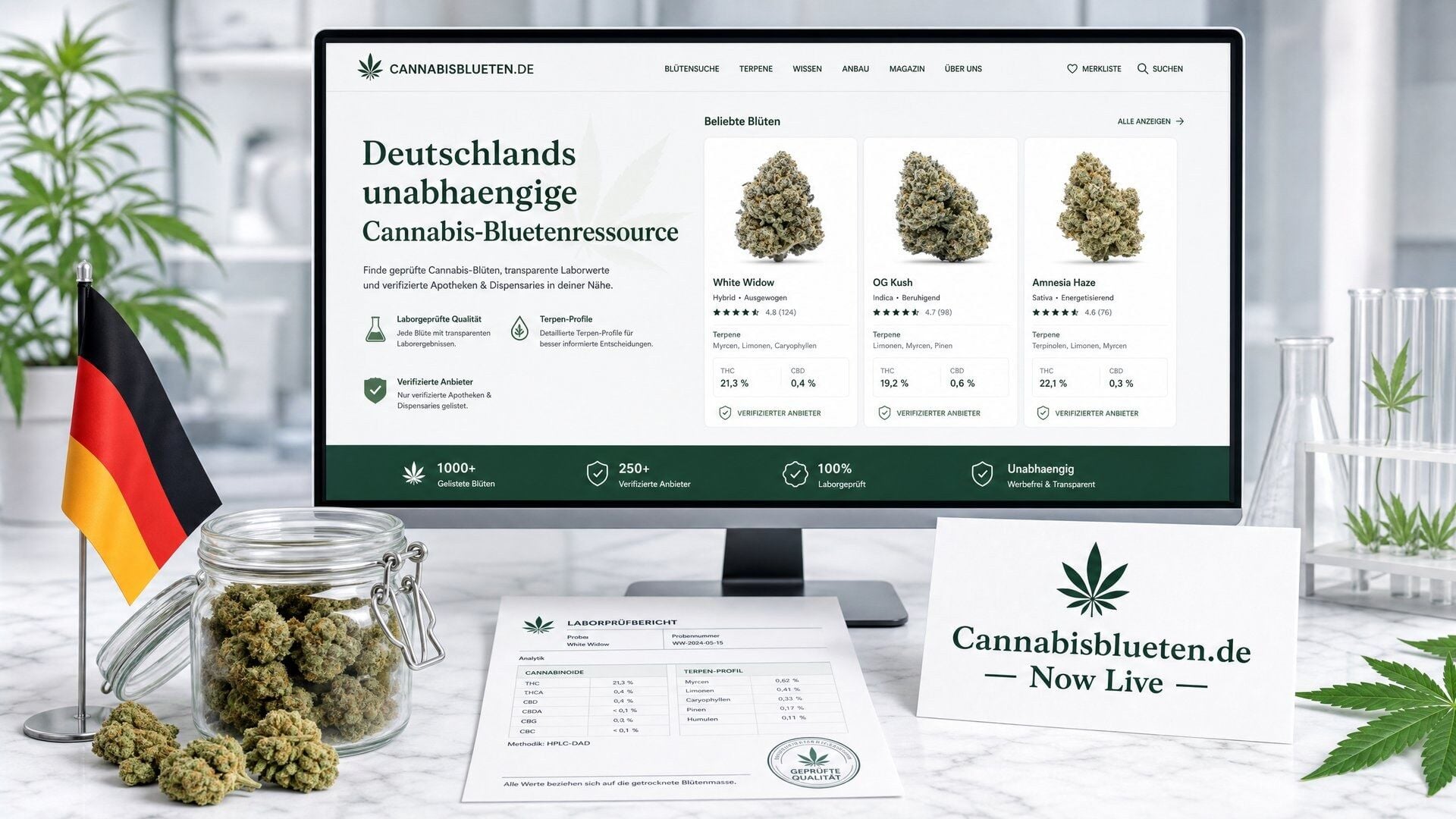 Cannabisblueten.de Launches as Germany's Independent Cannabis Flower ...