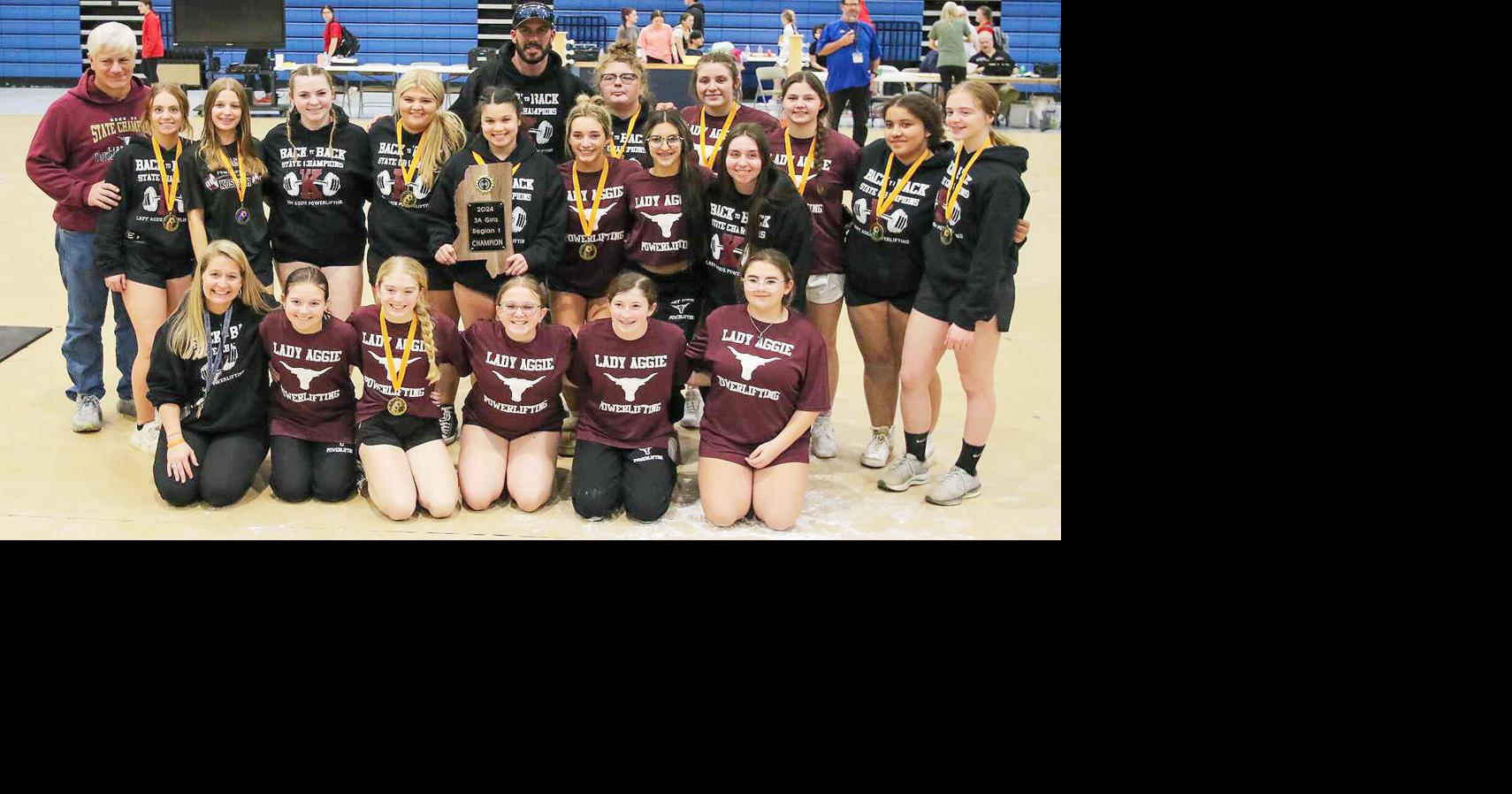 Lady Aggies win third straight powerlifting regional | Sports ...