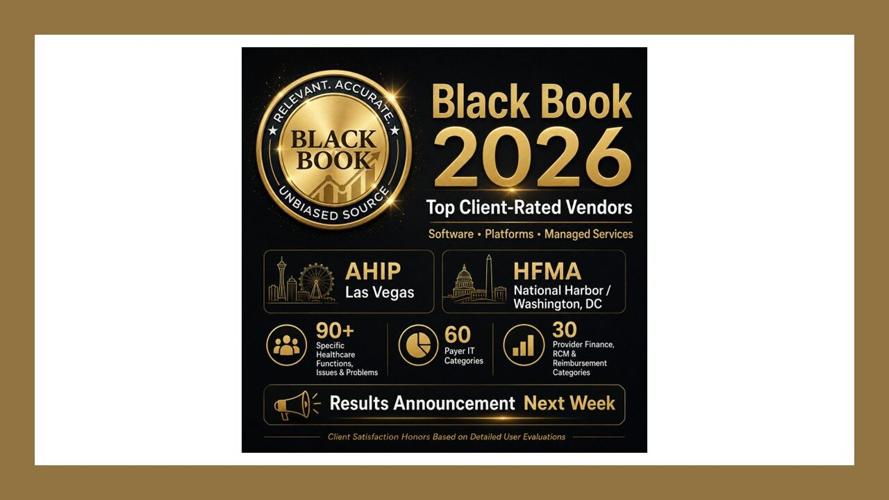 Black Book to Release 2026 Top Vendor Client Satisfaction Results Ahead ...