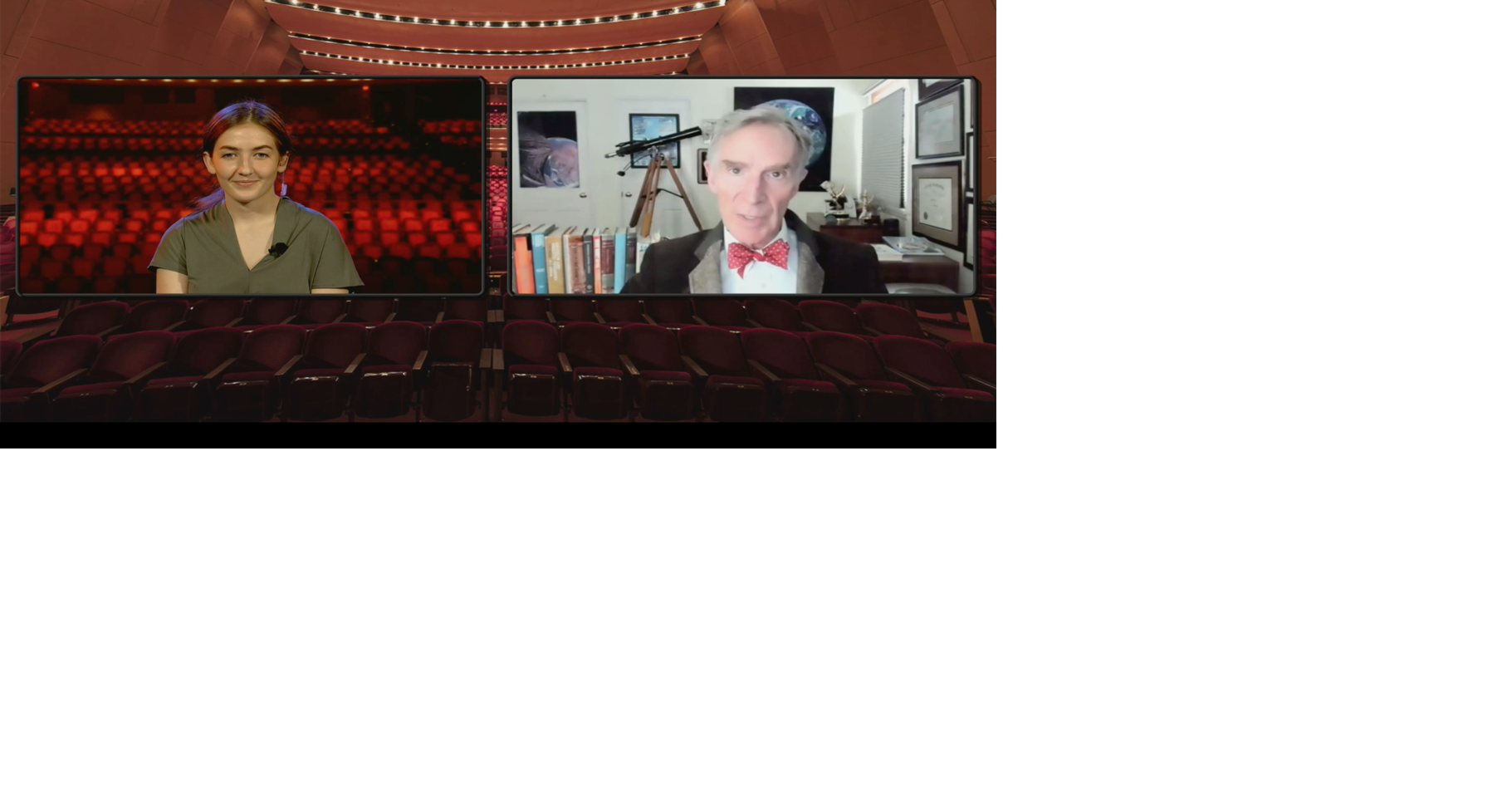 Bill Nye reminds UNL students that science rules at virtual Lied Center ...