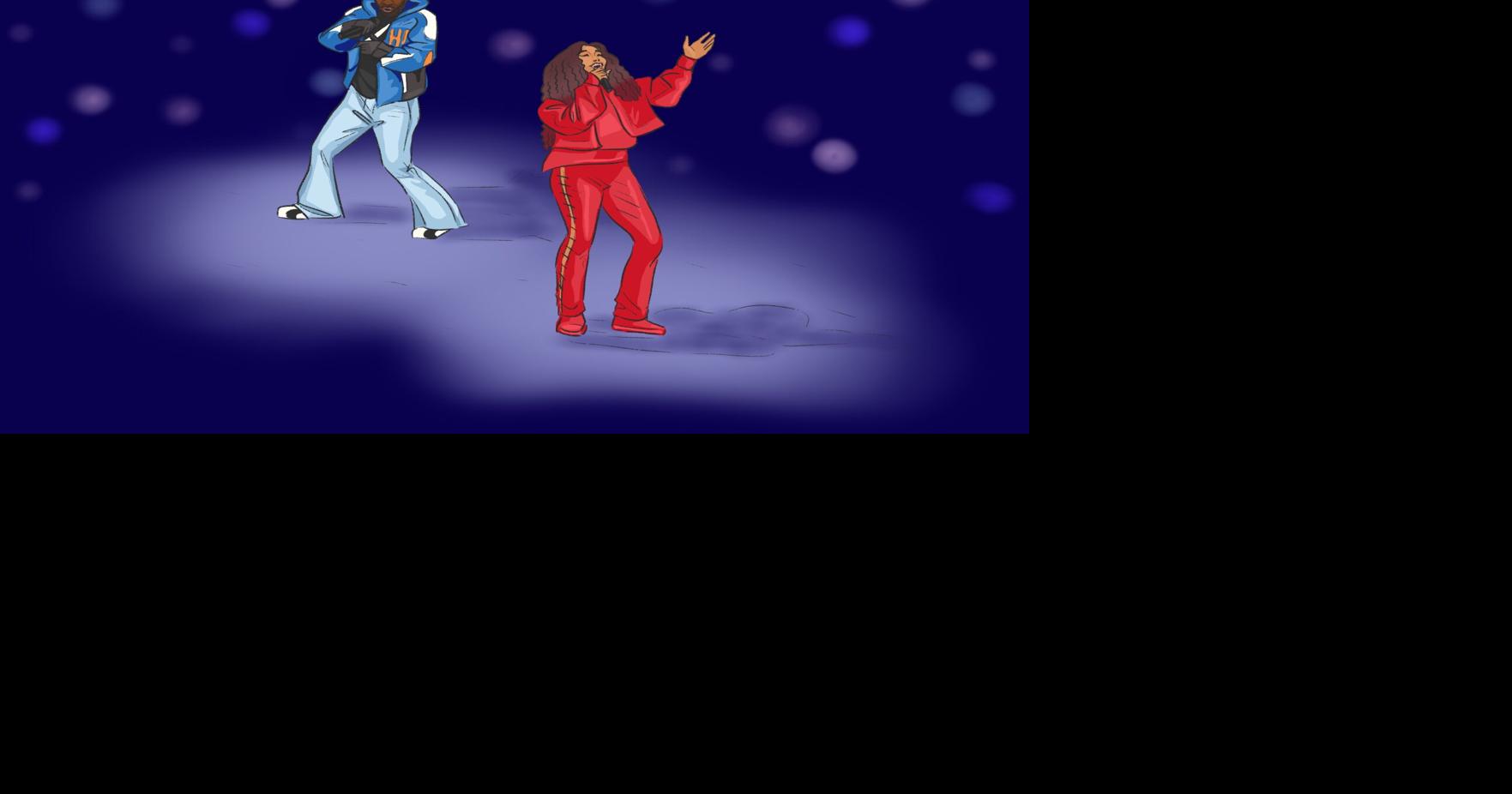 Mr. Lamar what do you think? Kendrick Lamar takes stage at Super Bowl ...