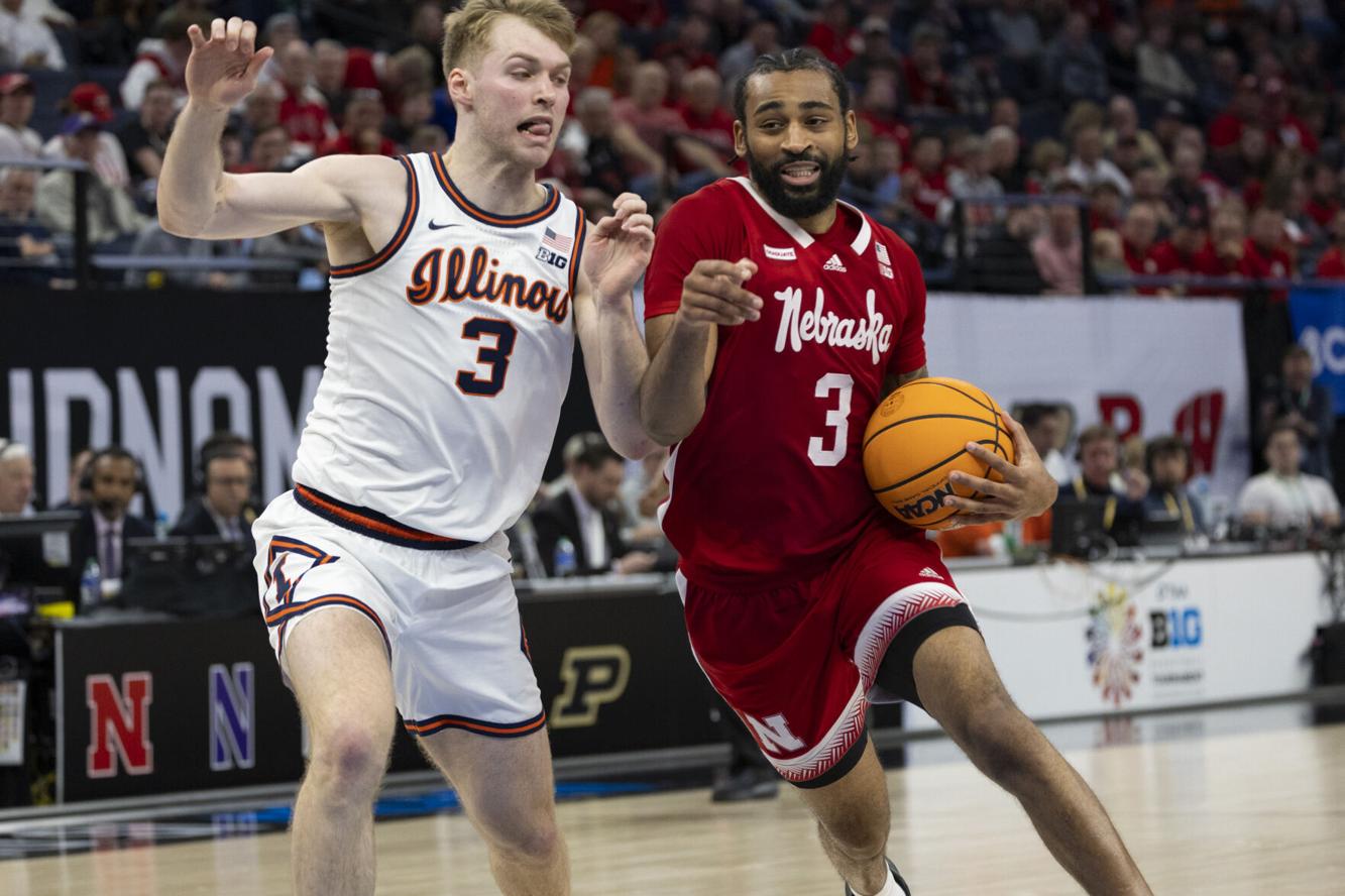 Nebraska men’s basketball outmatched by Illinois in Big Ten Tournament ...