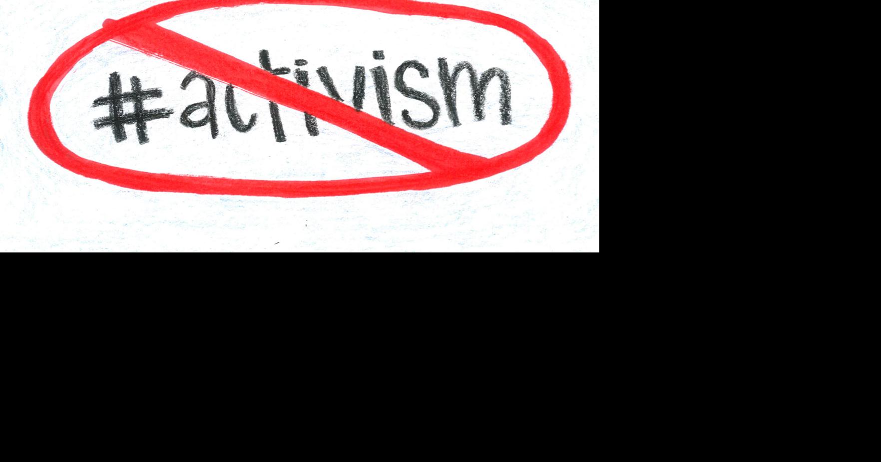 HEBENSTREIT: Social media hashtags are not real activism | Opinion ...