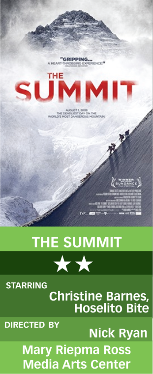 Despite great cinematography, 'The Summit' fails to tell a believable ...
