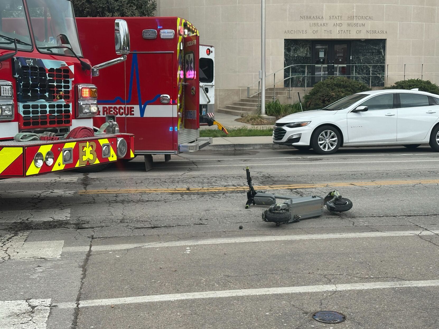 BREAKING: 2 people collide in scooter accident on UNL's City Campus ...