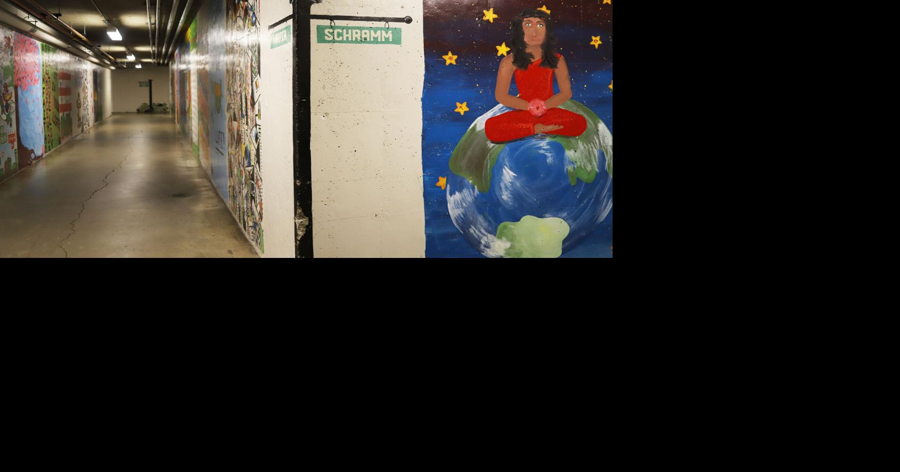 Adding to student murals in the HSSV tunnels | | dailynebraskan.com