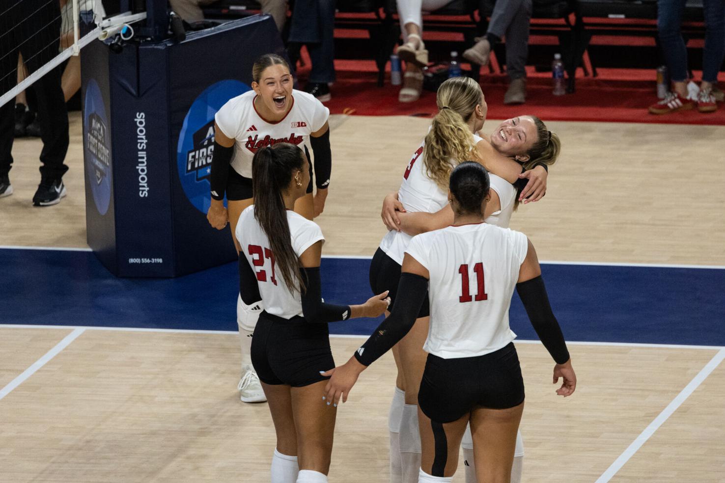 Quick hits from Nebraska volleyball’s win at Day 1 of the First Serve ...