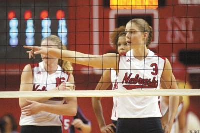 Holmquist dominating on both sides of the ball | | dailynebraskan.com