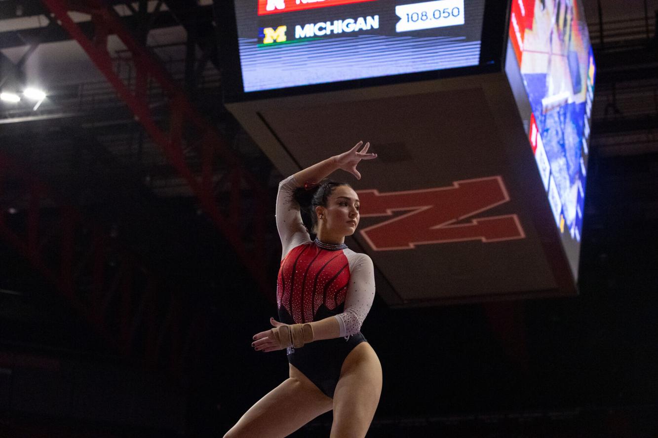 Nebraska women’s gymnastics falls to No. 10 Michigan in a close matchup ...