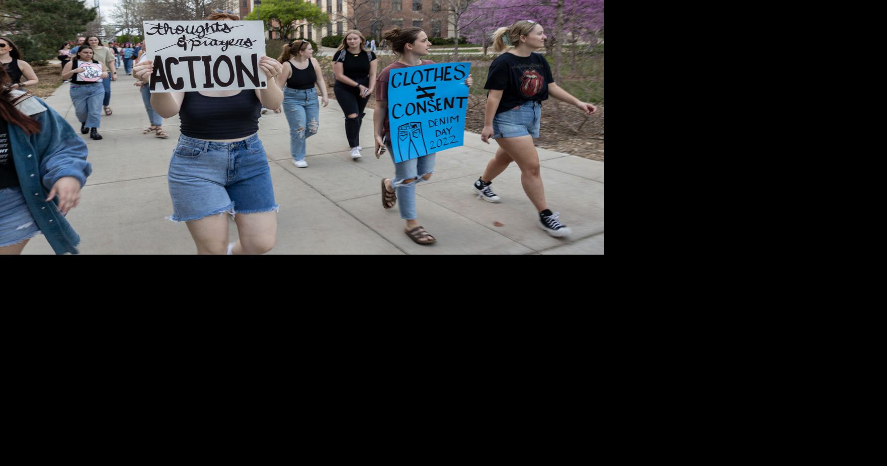 Denim Day protest calls out broken promises on sexual violence from UNL ...