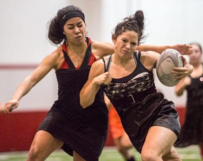 Rugby alumni win in yearly prom dress game | News | dailynebraskan.com