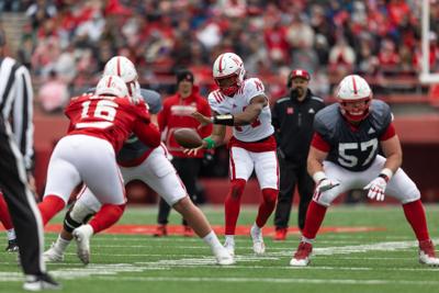 Nebraska football showcases new talent in Red-White spring game ...