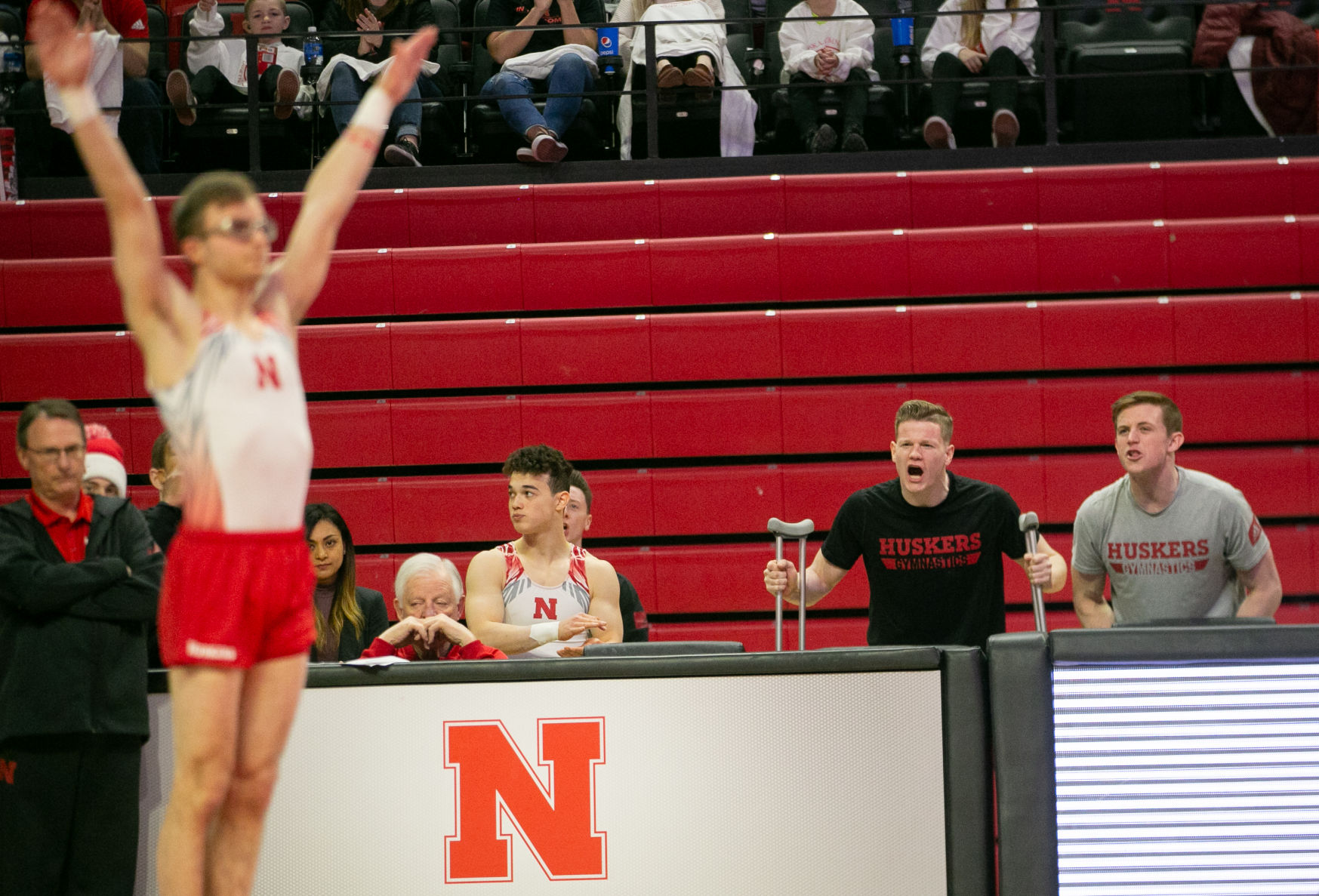 Nebraska men's gymnastics finishes third in tri-meet | Sports ...