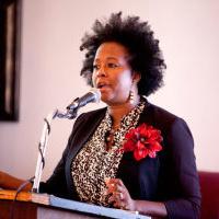 Guest speaker, Mignon Moore, discusses issues facing LGBTQ elders ...