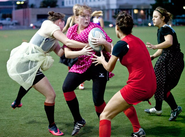 Alumni win NU women’s rugby club’s prom dress match | Sports ...