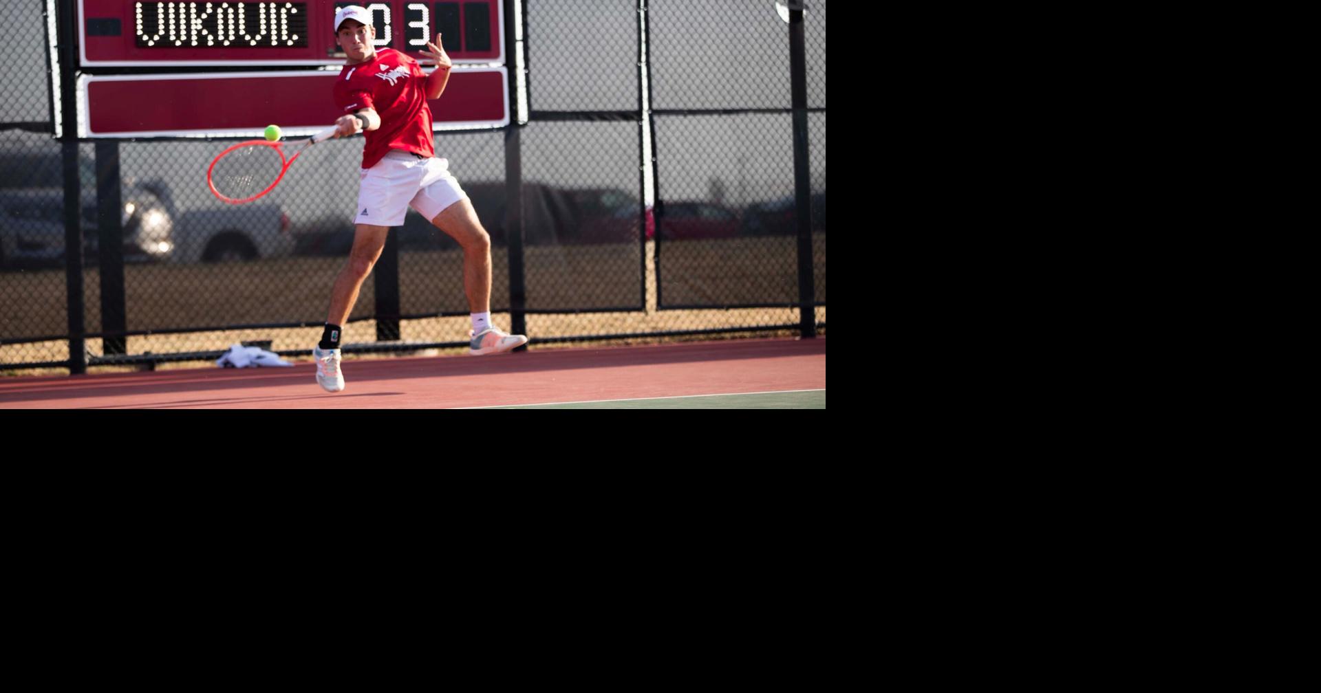 Freshman Argentinian tennis player Leo Linquet adjusts to life in ...
