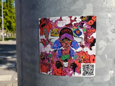 California rapper posts QR codes around campus to promote new album ...