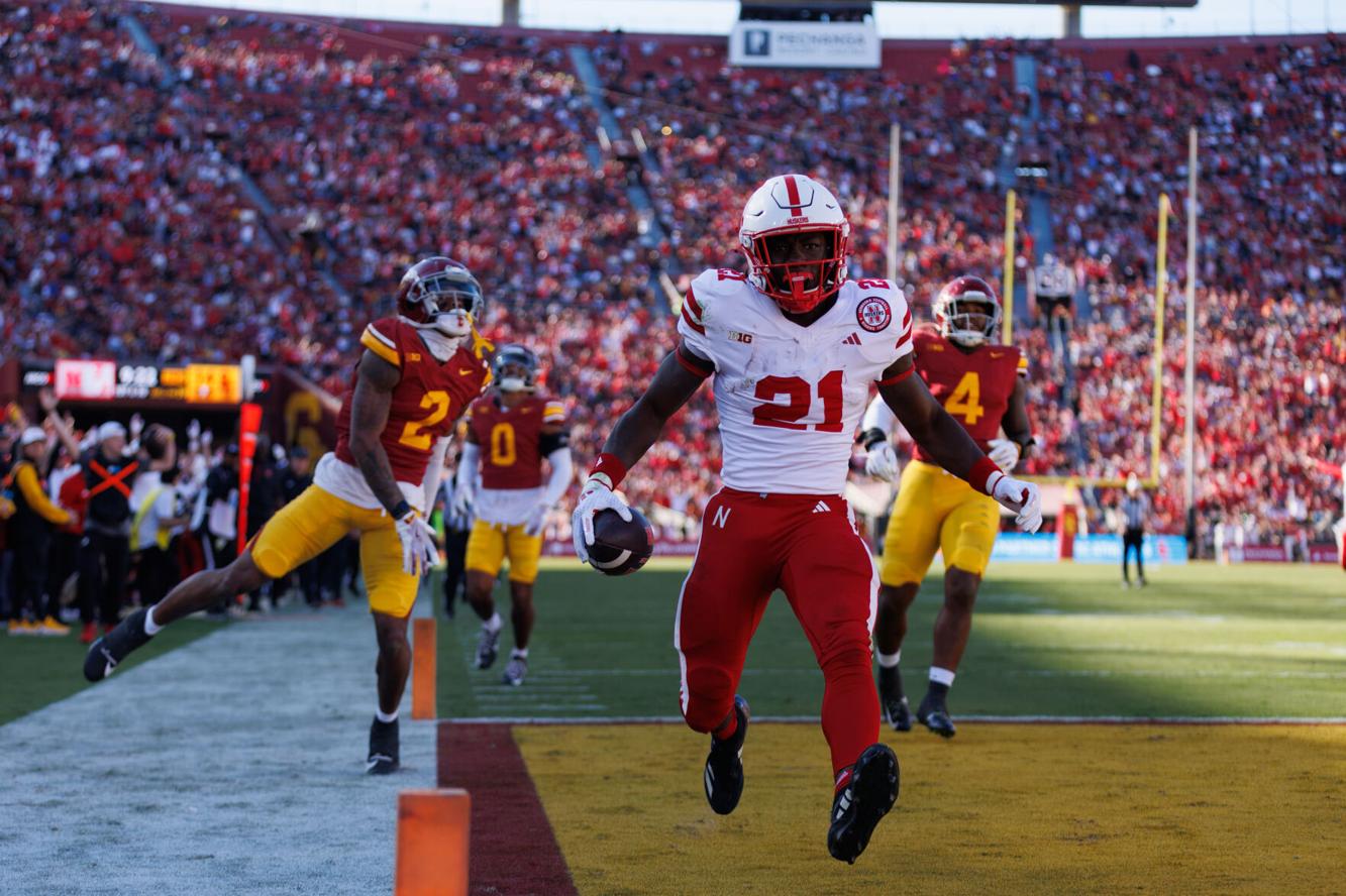 Nebraska running back Emmett Johnson decides not to enter transfer ...