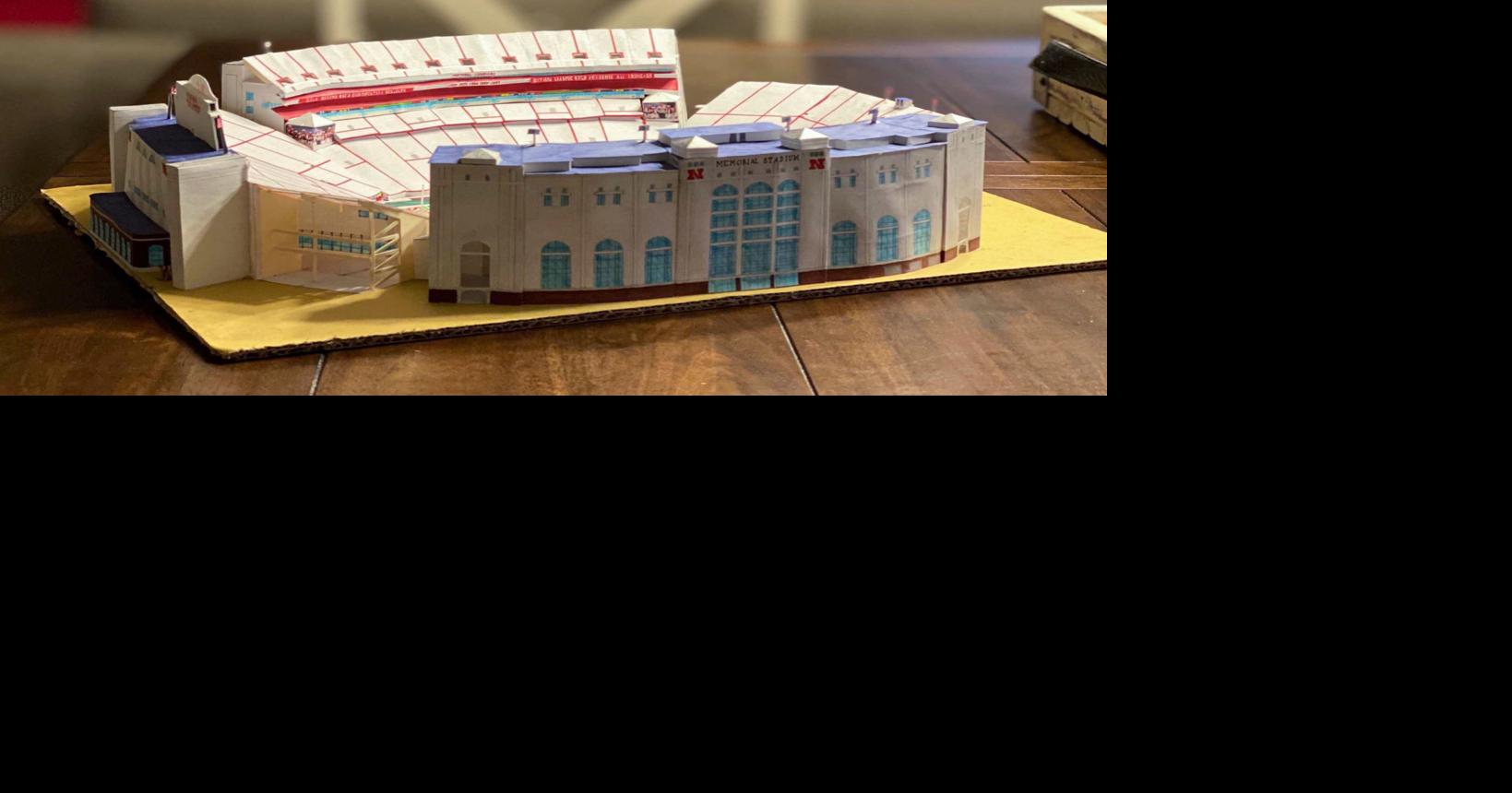 Man builds paper Memorial Stadium to pay respect to history | Sports ...