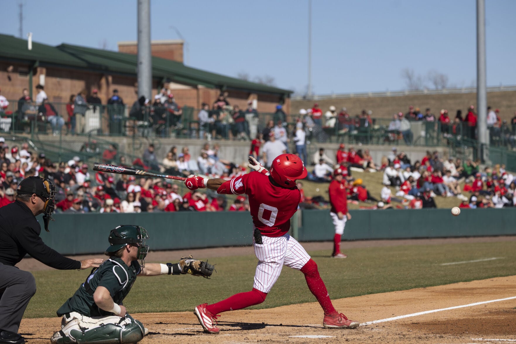 Nebraska baseball earns sweep over Michigan State with 12-2 win ...
