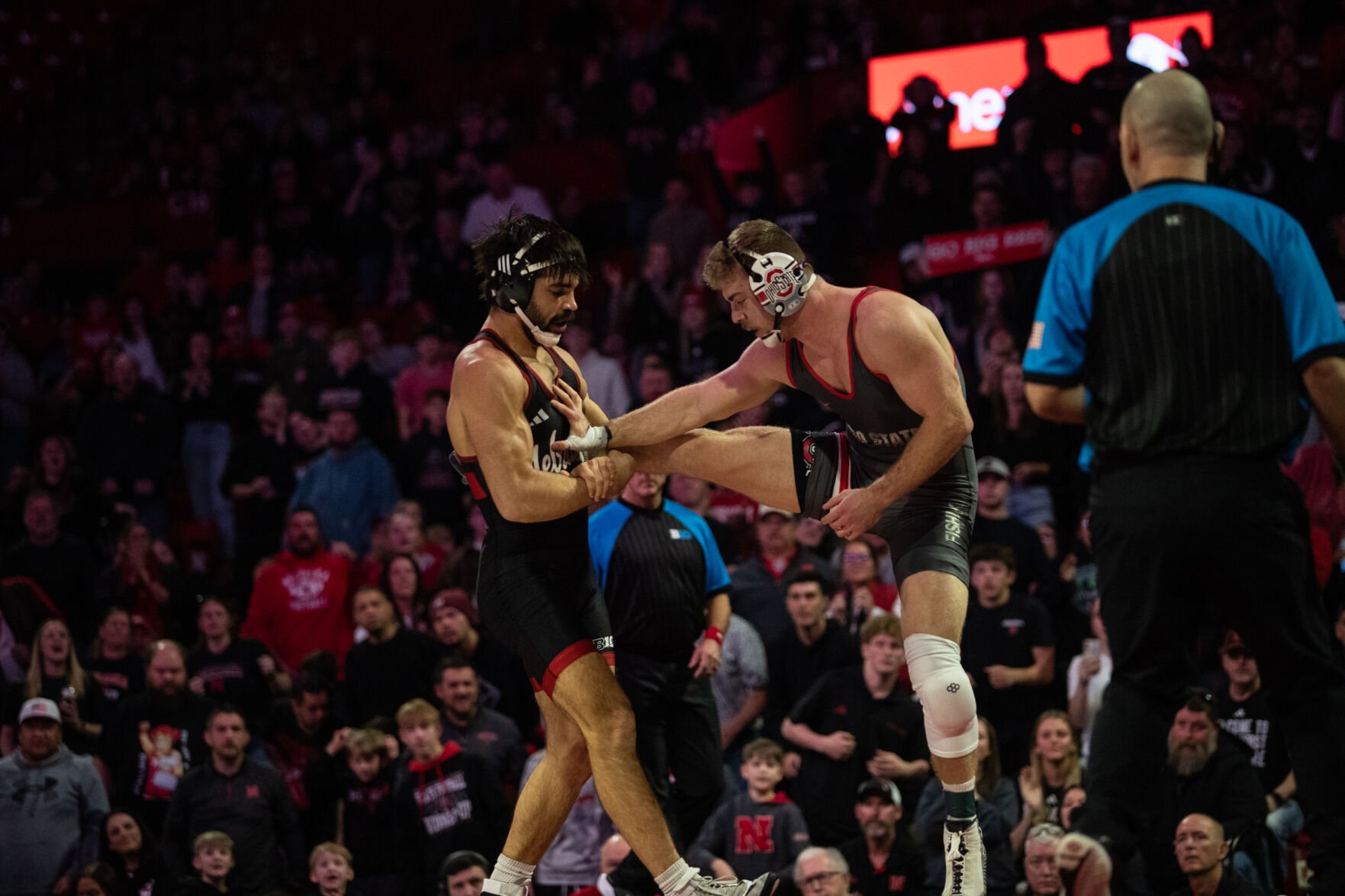 Nebraska wrestling falls short against Ohio State at home | Sports ...