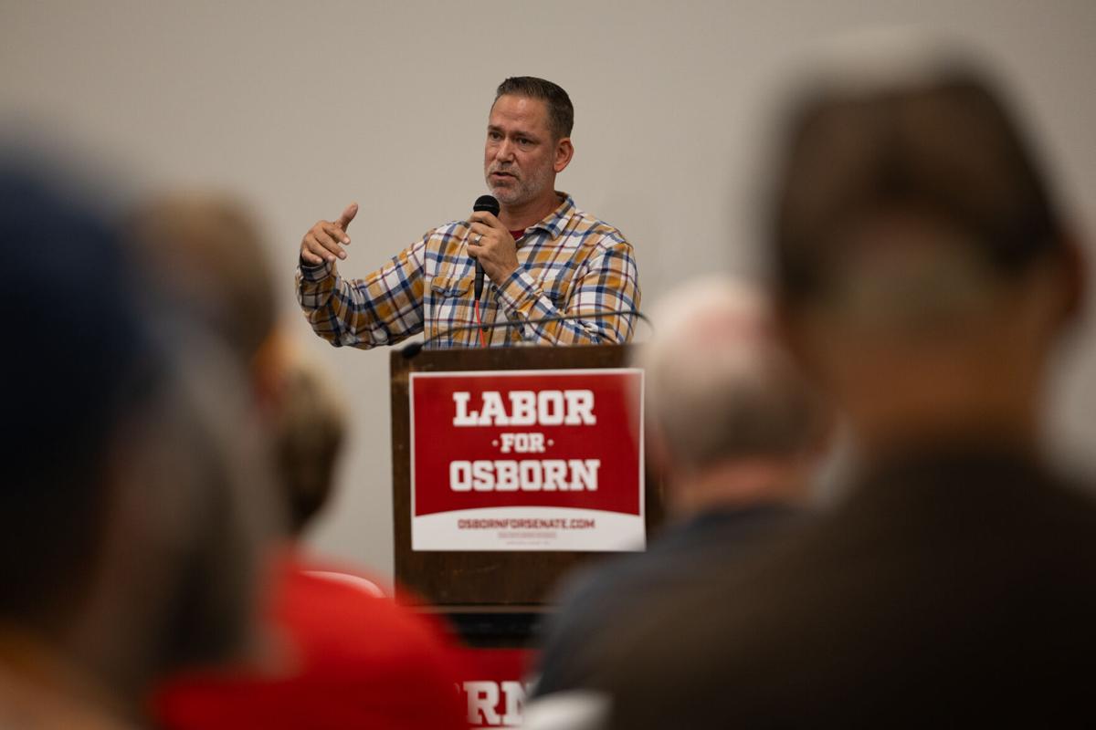 Nonpartisan U.S. Senate candidate Osborn campaign in Lincoln | News ...